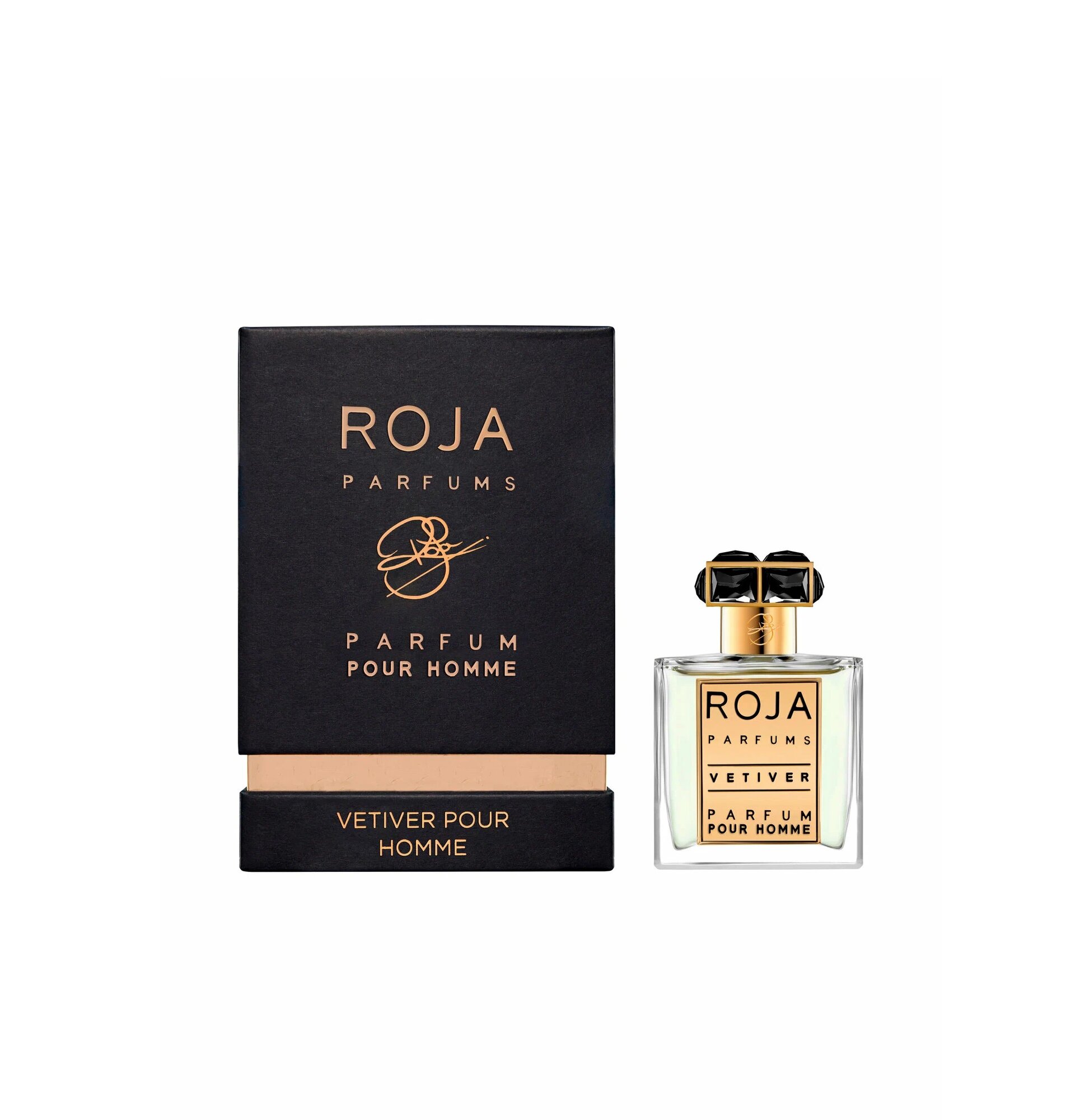 Roja Vetiver Pour Homme 100 мл духи мужские, шипровые, лимон, бергамот