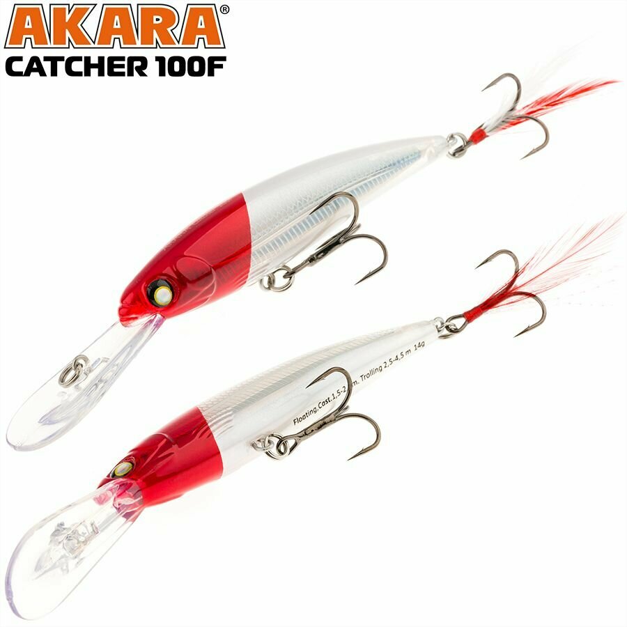 Воблер Akara Catcher 100F 14гр. (1/2 oz 3,9 in) A52