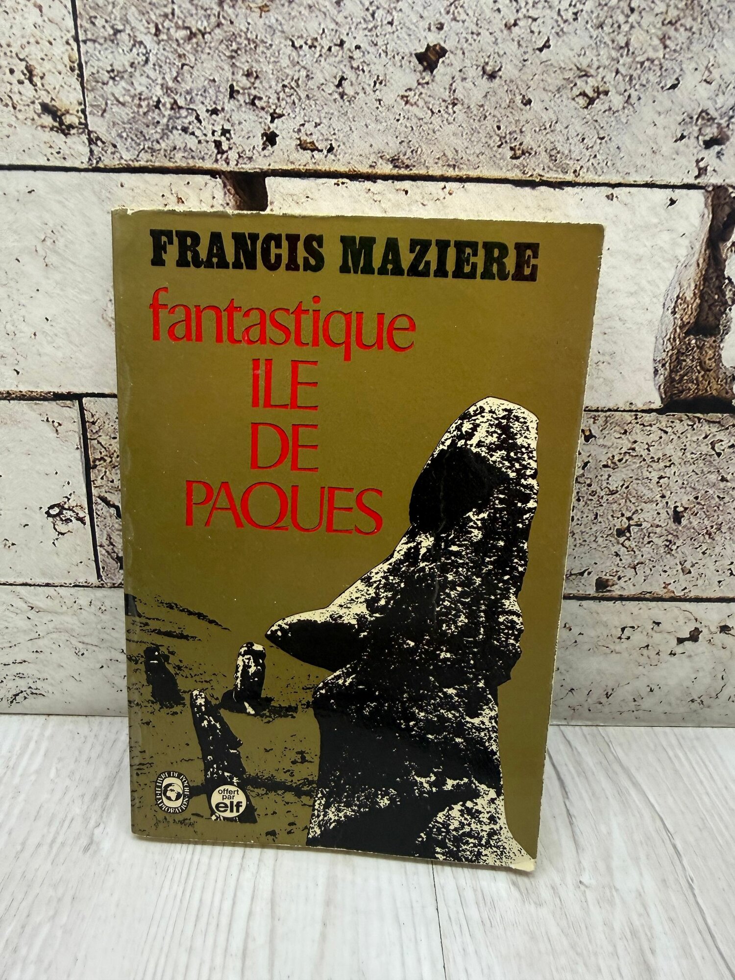 Maziere Francis. Fantastique ile de paques. Poche 1965