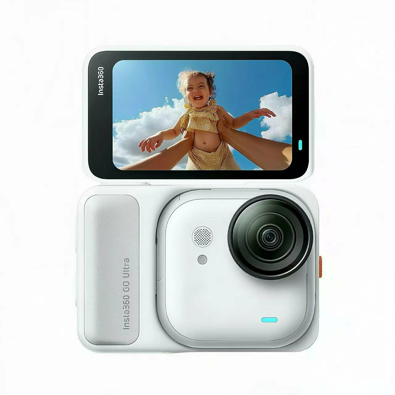 Карманная экшн-камера Insta360 GO Ultra Creator (Adventur Combo)4K, водонепроницаемость 10 м, Русский