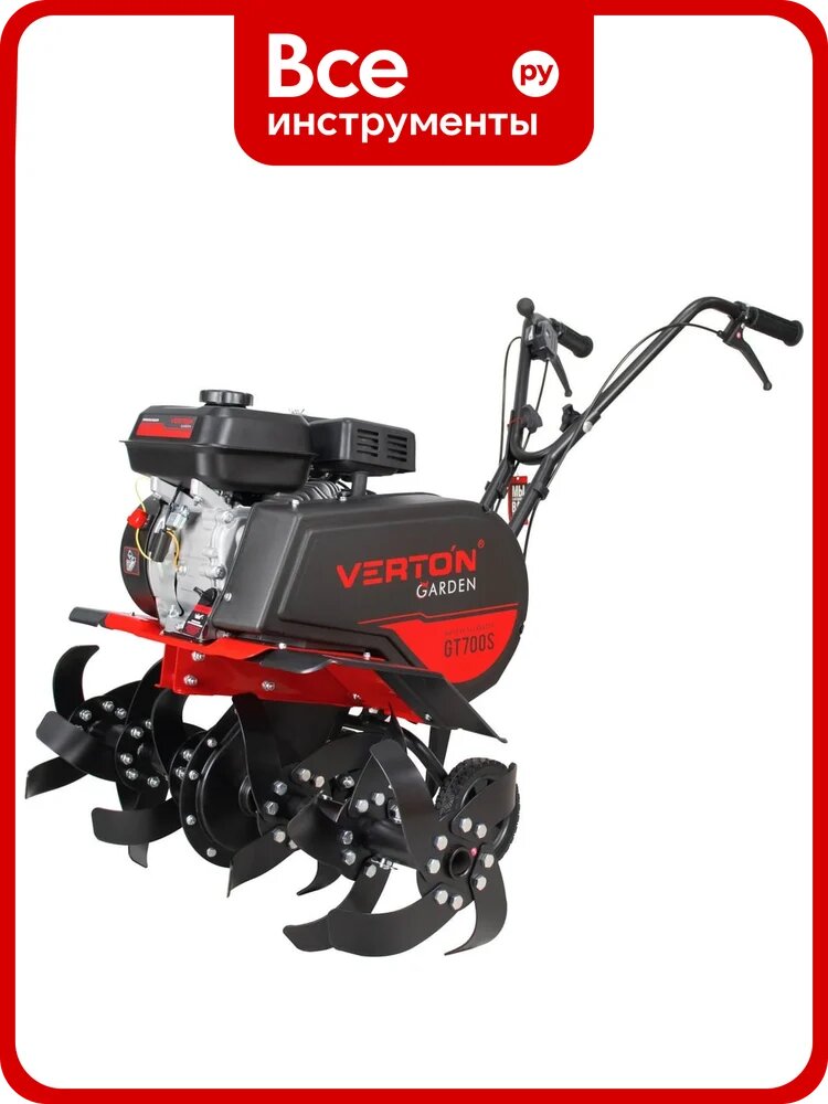 Мотокультиватор Verton Garden GT700S, 7 л. с, 3,6 л, 212 куб. см