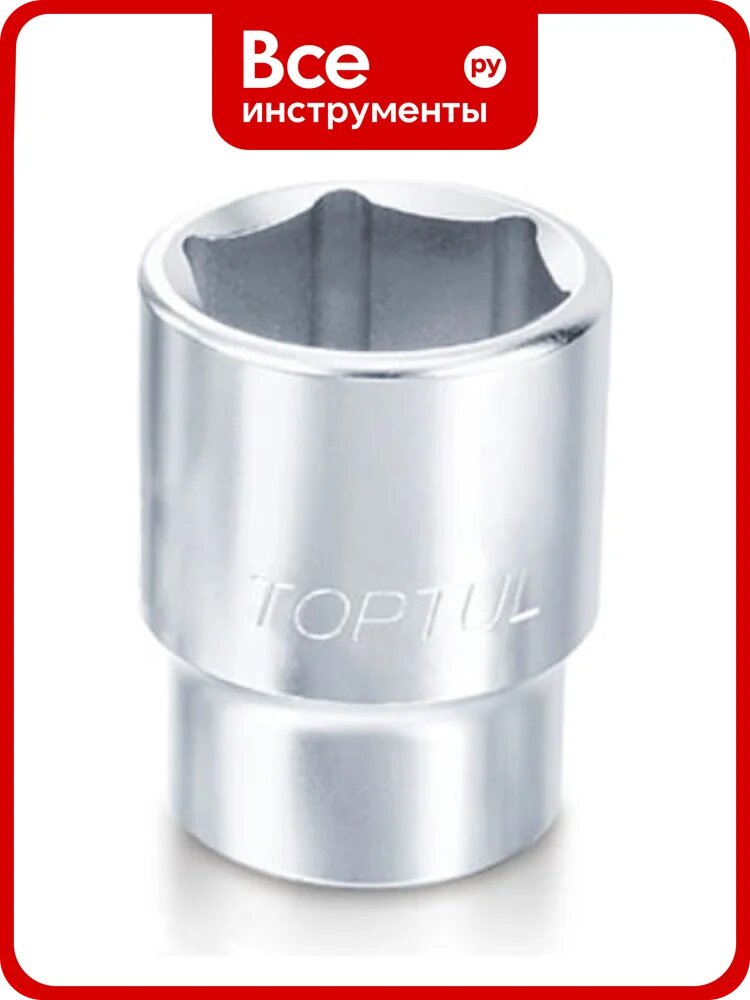 Головка торцевая 6-гранная 4 мм, 1/4"DR TOPTUL BAEA0804