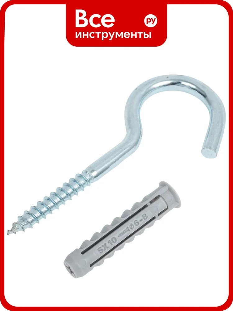 Дюбель с полукольцом Fischer RHM 82 K 90907, распорный стальной дюбель с нейлоновым полукольцом для надежного крепления