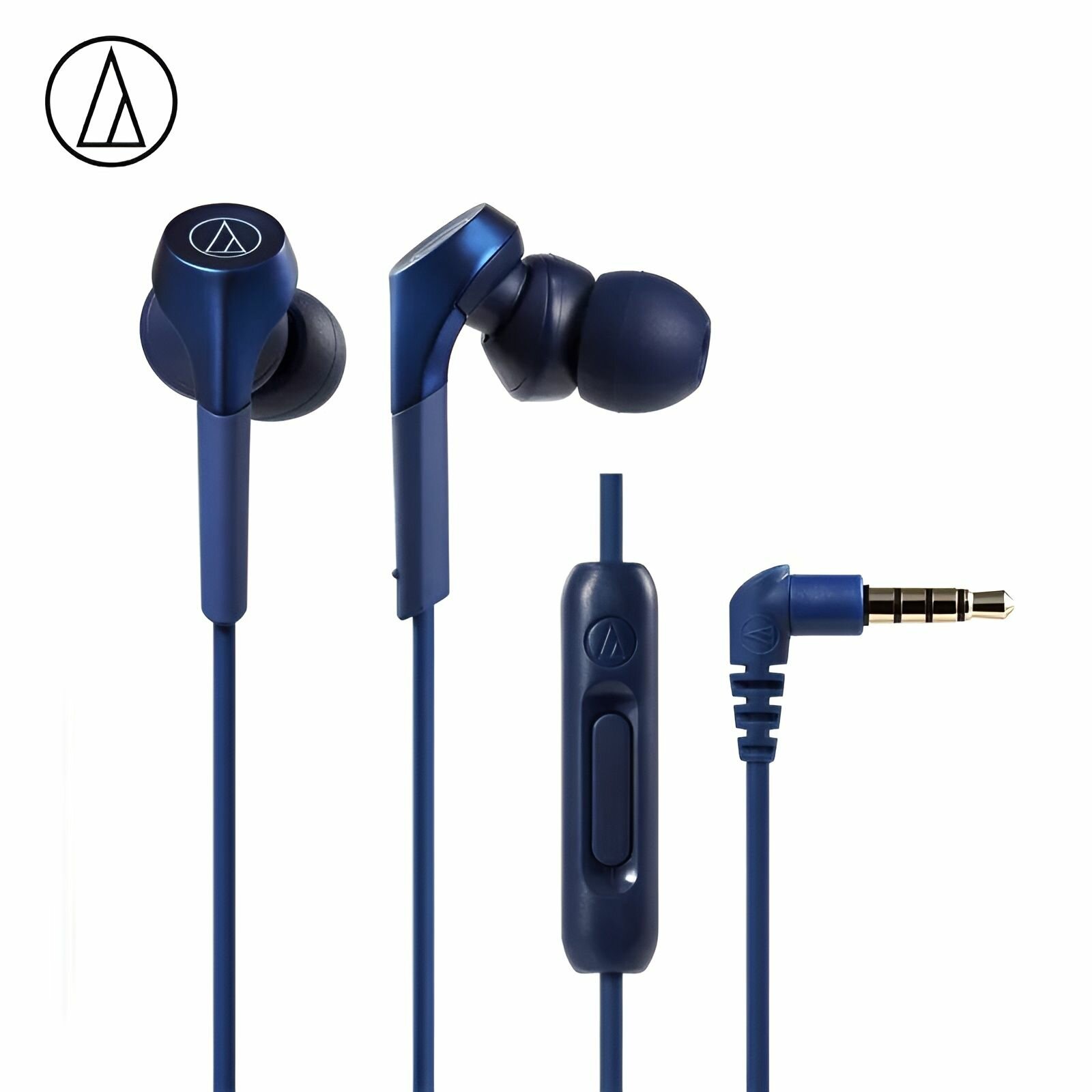 Проводные наушники Audio-Technica ATH-CKS550XIS, синий