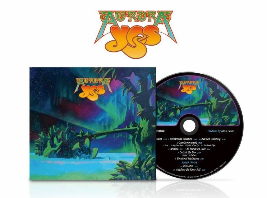Фирменное издание YES - Aurora CD Digipack