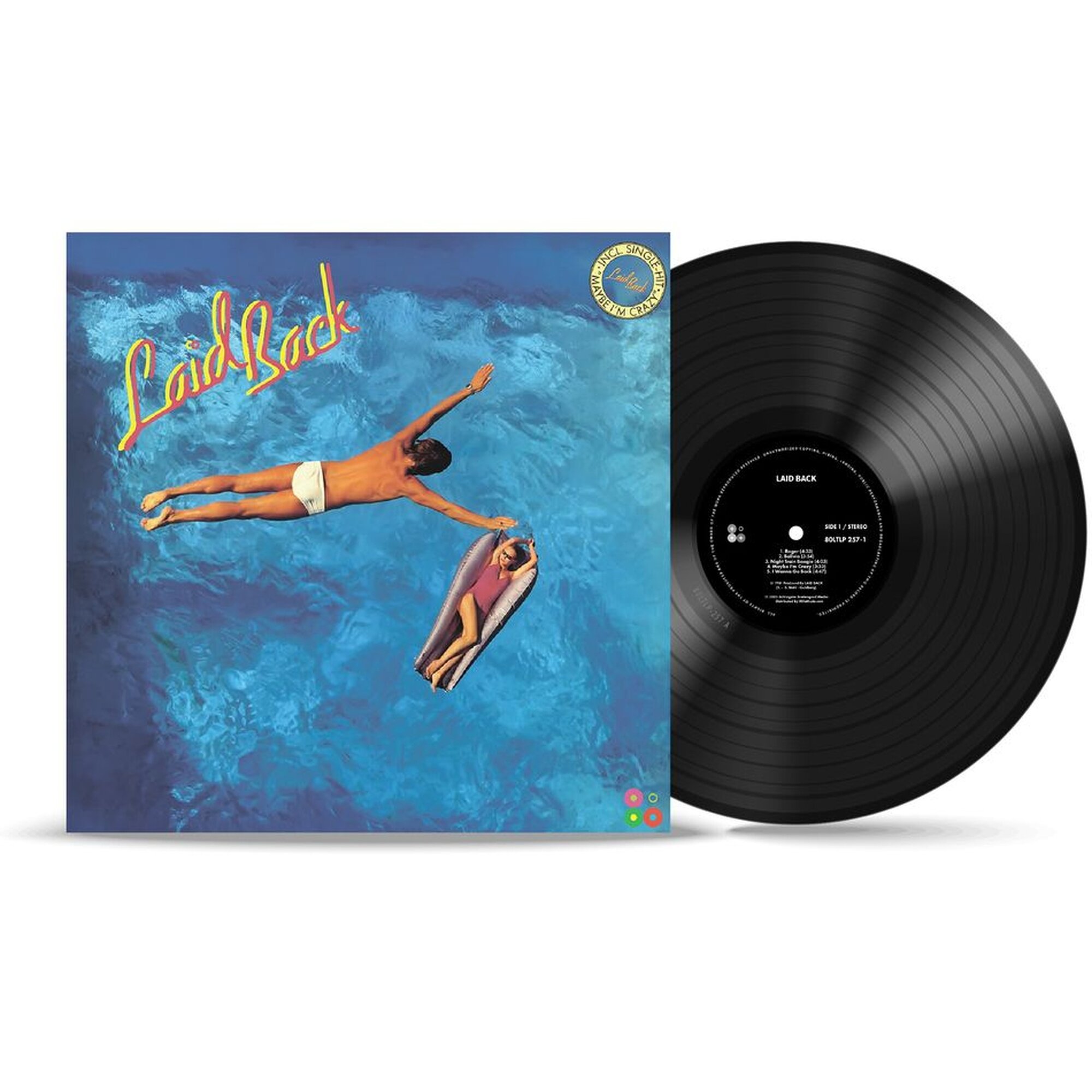LAID BACK - Laid Back, (LP, Reissue, Remastered, Black Vinyl) Виниловая Пластинка