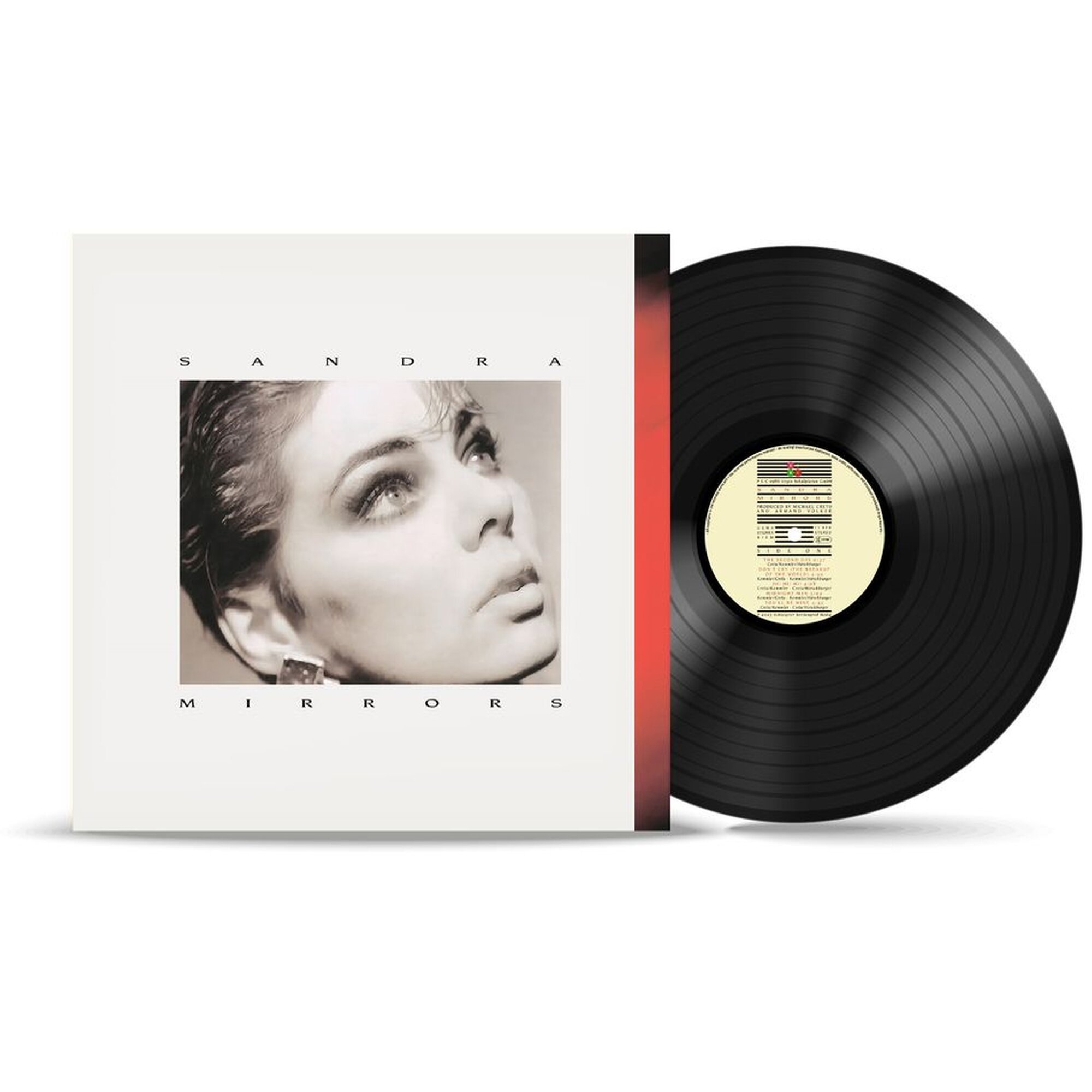 SANDRA - Mirrors, (LP, Reissue, Remastered, Black Vinyl) Виниловая Пластинка