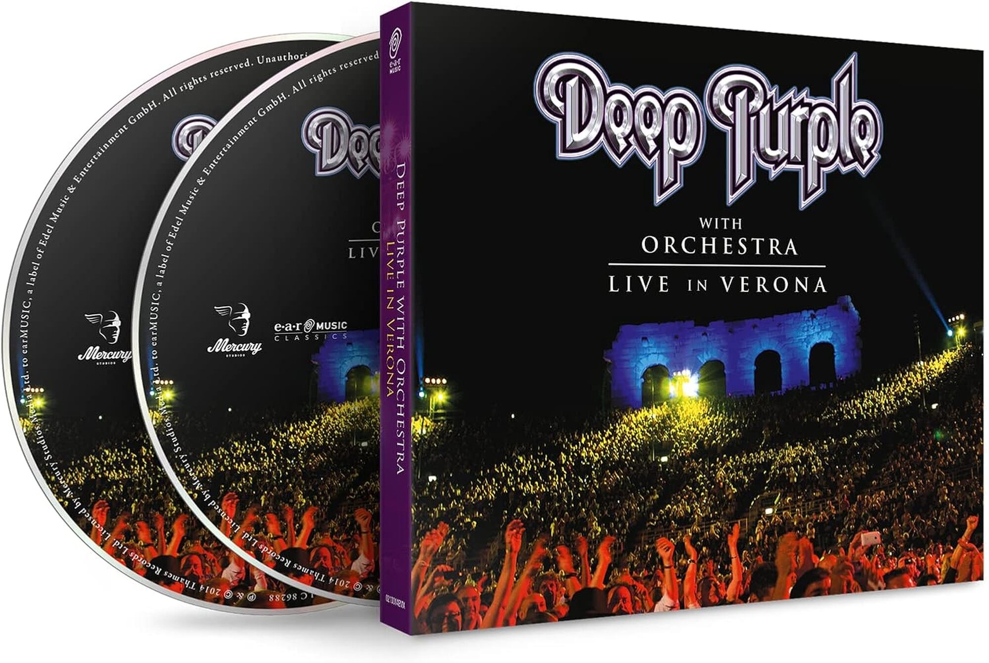 DEEP PURPLE - Live In Verona, (2CD, Reissue, Digipak) Компакт Диск