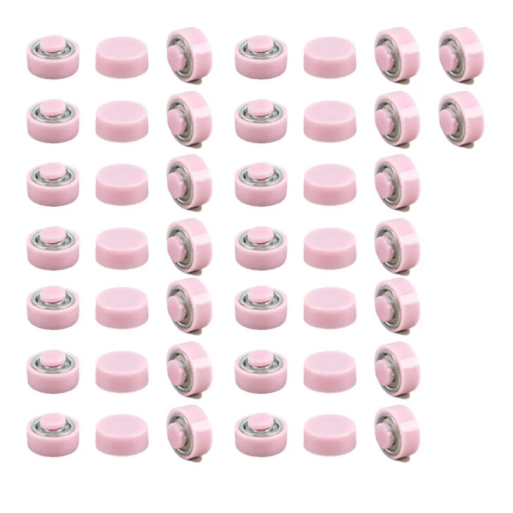 Розовые мини-подшипники 50 шт. (S pink)