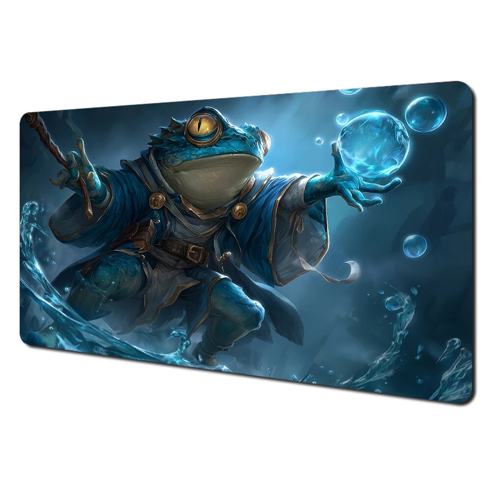 Игровой коврик Mairuige для TCG 35x60 см Синий, 600x350x3mm, playmat-19-0925
