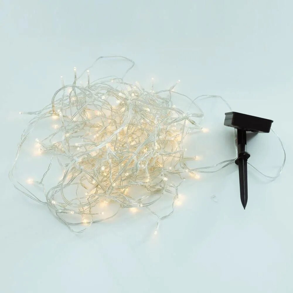 Гирлянда уличная, LED, От солнечной батареи, 3Вт, надежный