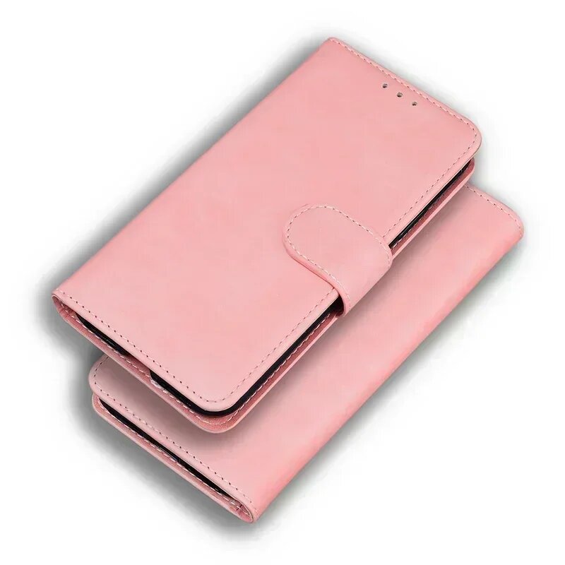 Чехол-кошелек с подставкой для Xiaomi Redmi Note 10 10S 9T 9 8 Pro Розовый, Pink, RM Note 10 PRO MAX