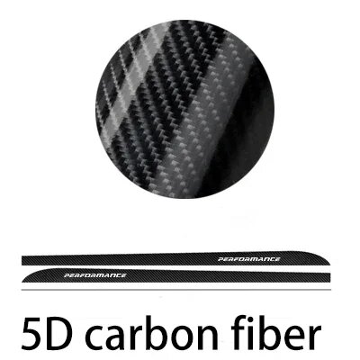 Наклейки на пороги BMW E90 E92 E93 5D carbon fiber