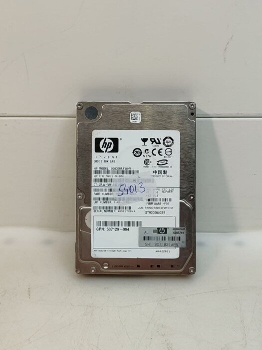 Жесткий диск 507119-004 HP 300GB 10K 6G 2.5 SAS DP HDD