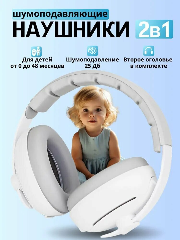 Наушники детские шумоподавляющие