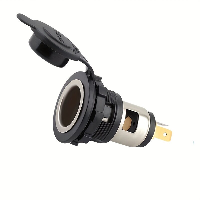 Автомобильное гнездо прикуривателя 12V/24V, 35/55g, для авто и мотоцикла, 1 шт.