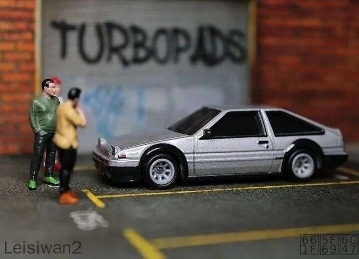 Эксклюзивная модель 1:64, Toyota AE86 Sprinter Trueno, классический вариант