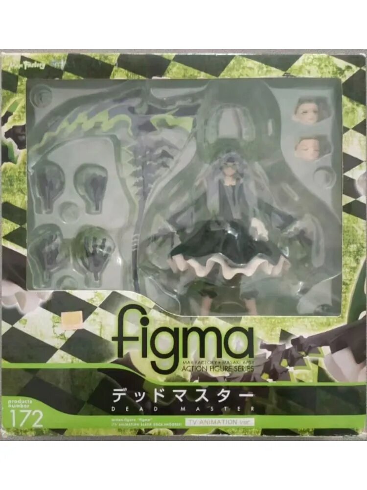 Max Factory BLACK ROCK SHOOTER Figma 172 Dead Master 15CM Коллекция Кукольных Игрушек