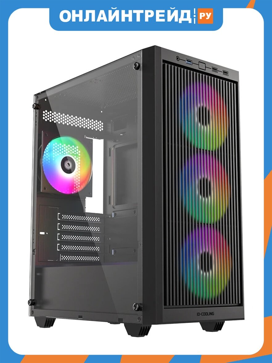 Корпус Id-cooling Case WARE 300 ARGB черный