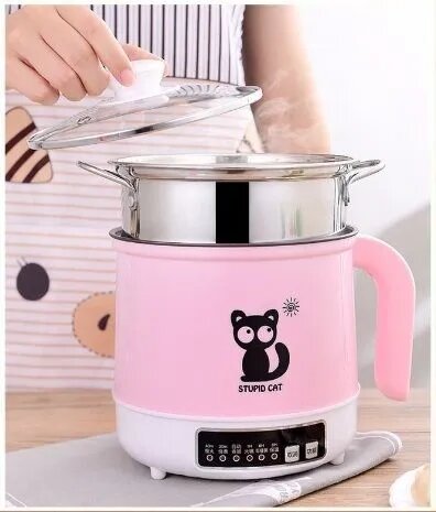 STUPID CAT Мультиварка Электрическая кастрюля mini