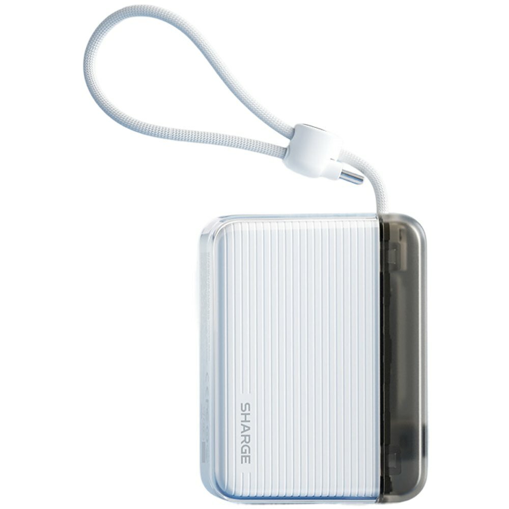 Внешний аккумулятор Sharge Flow 4 10000 мАч 22.5W белый