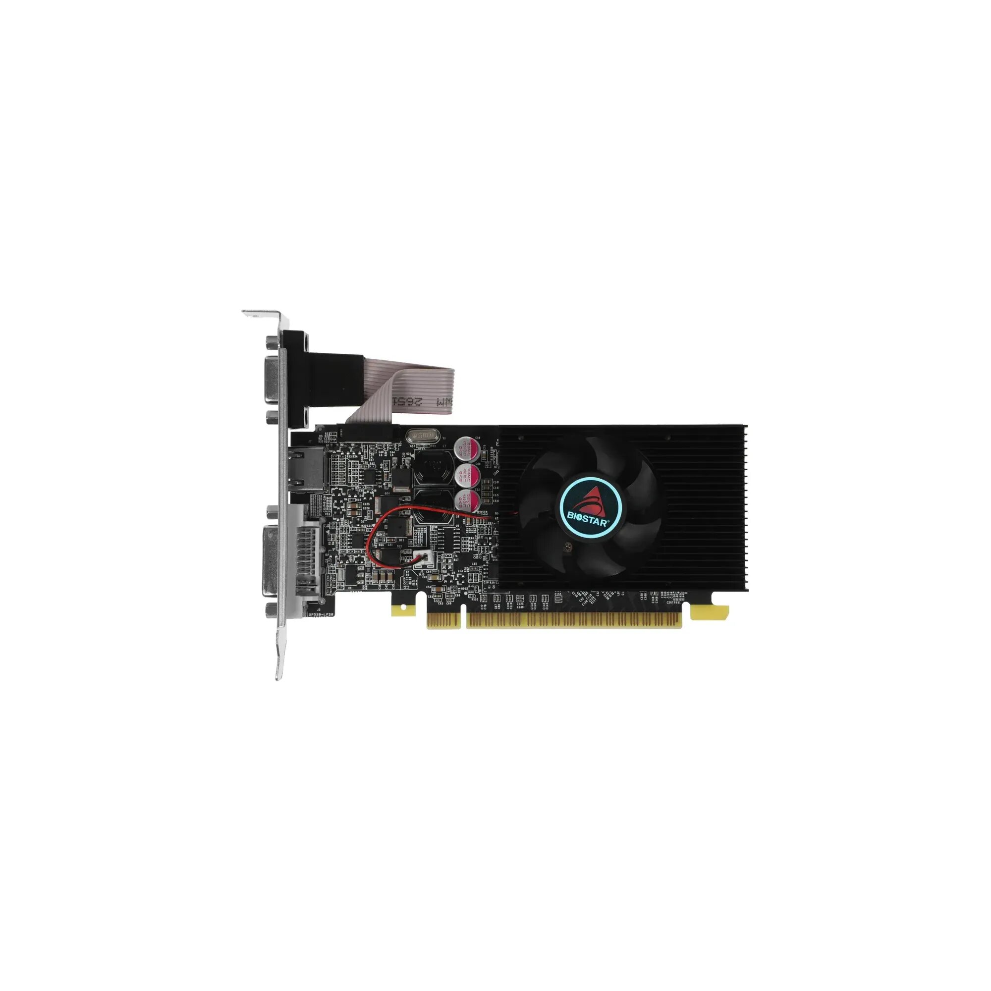 Видеокарта Biostar NVIDIA GeForce GT 610 VN6103THX6 2ГБ DDR3, Low Profile, Ret