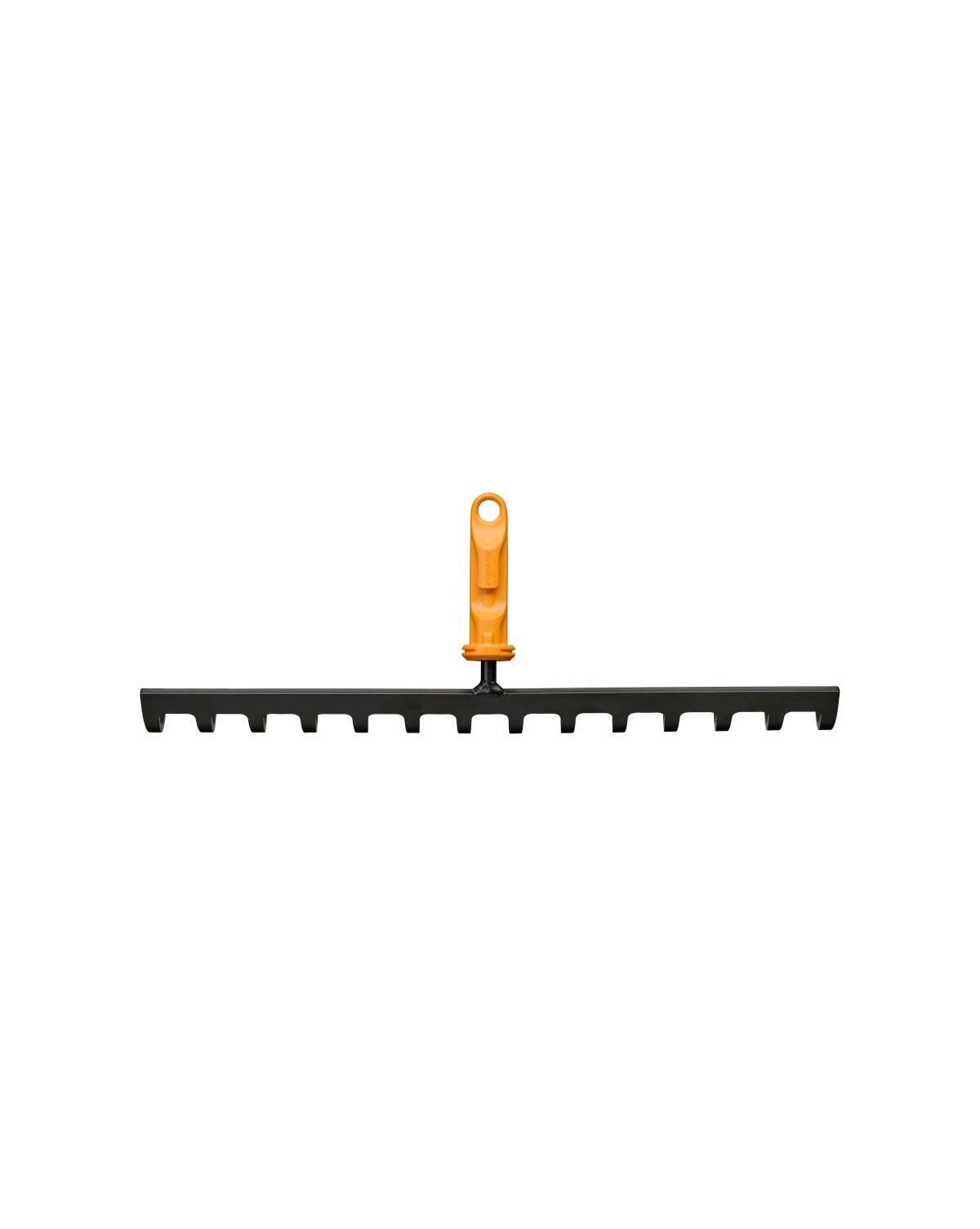 Грабли садовые зубчатые FISKARS OneClick для грунта стальные без черенка (1080677)