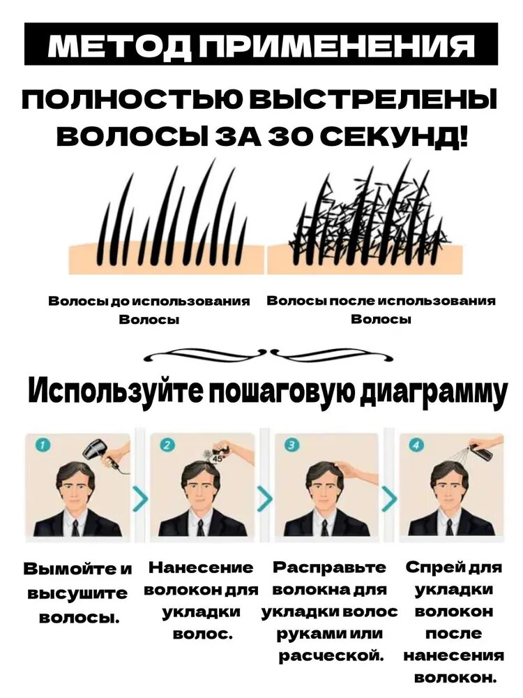 Meteai Загуститель для волос — фото 1