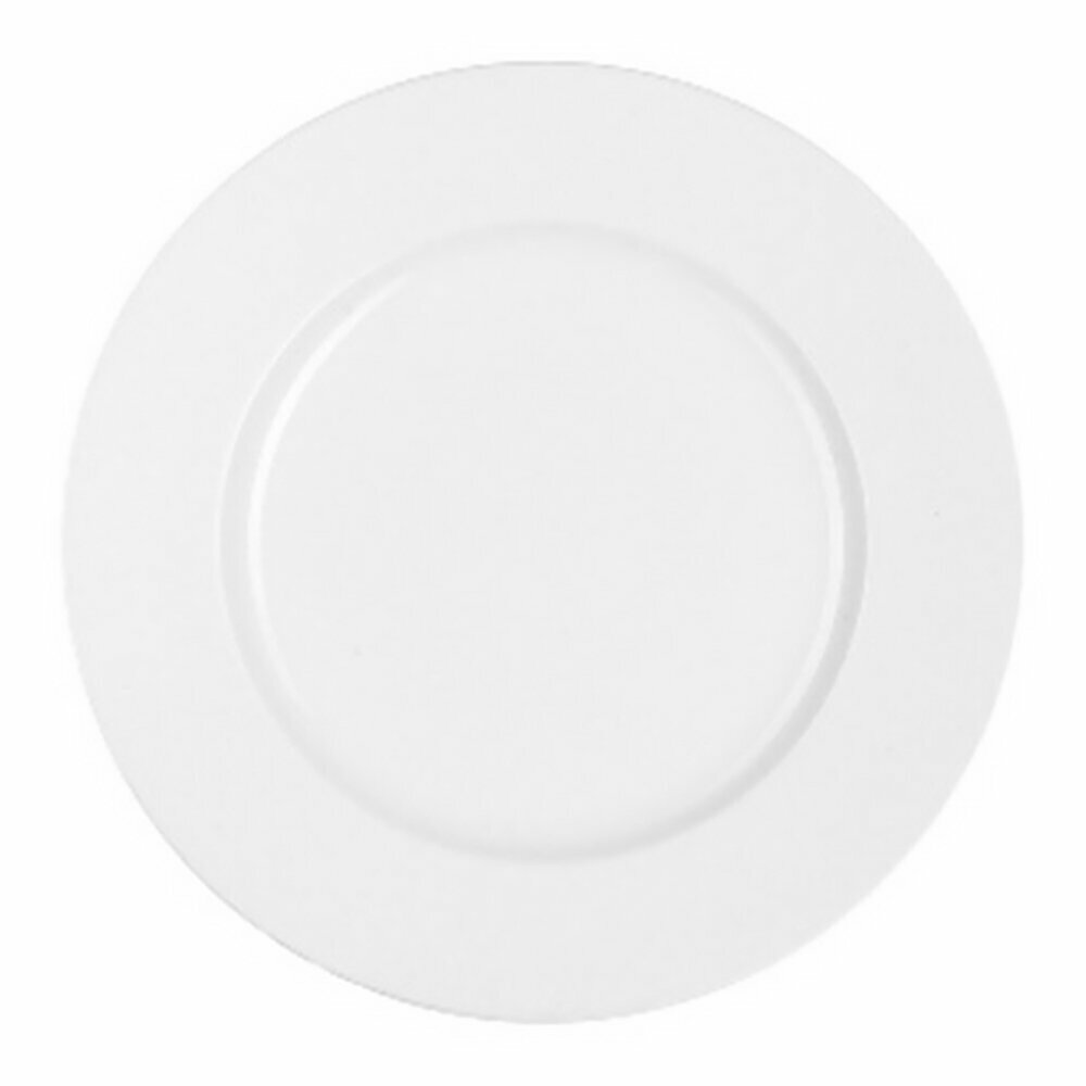 Тарелка Olea, 21 см, белая S2504 Chef&Sommelier