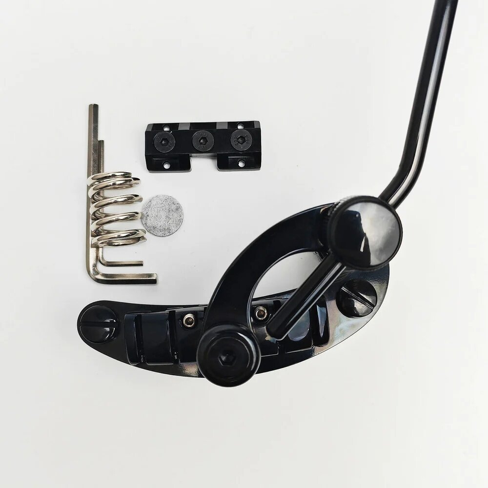 Тремоло Bigsby Guyker TM85-BK Tremolo Tailpiece Black для Les Paul / SG, черный