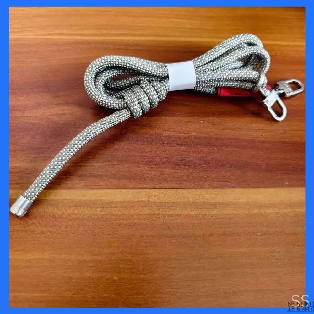 Аксессуары для сумки, рюкзака, Серый, 130 см, 8 мм, Topologie Rope, мужской, женский
