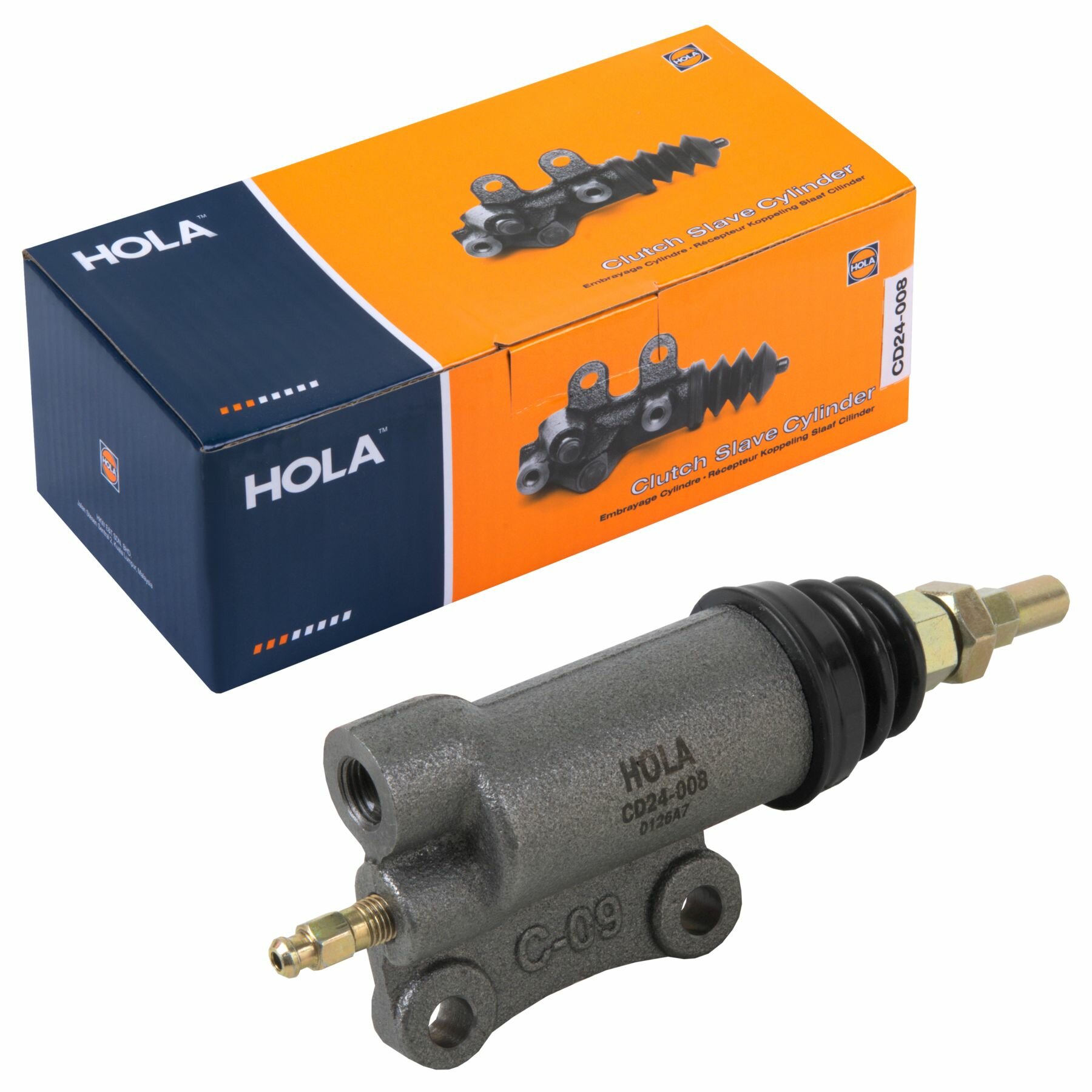 Цилиндр сцепления рабочий, шток 100 (d23.8) HOLA CD24-008 для UAZ 3151, 31519, 31512, 31514, 3741, 3303, 2206, 3962