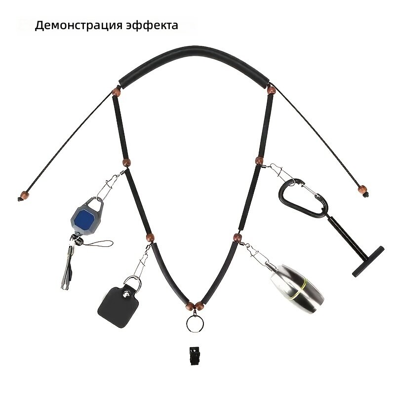 Многокрючковая поплавочная леска прочная смешанного цвета для форели и пресноводной рыбалки, 2026 Deluxe Upgrade утолщенная