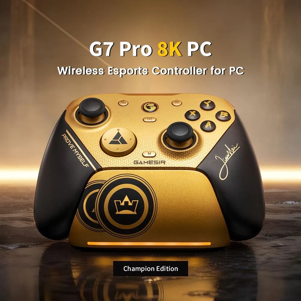 Беспроводной киберспортивный геймпад GameSir G7 Pro 8K PC Champion Edition для ПК