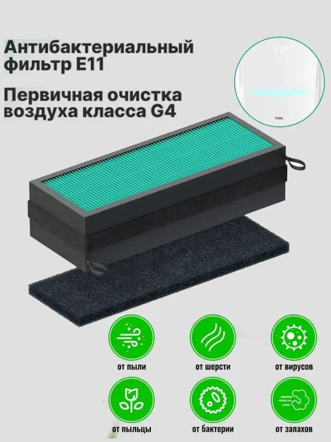 Комплект фильтров BIO-X Base (G4/E11)