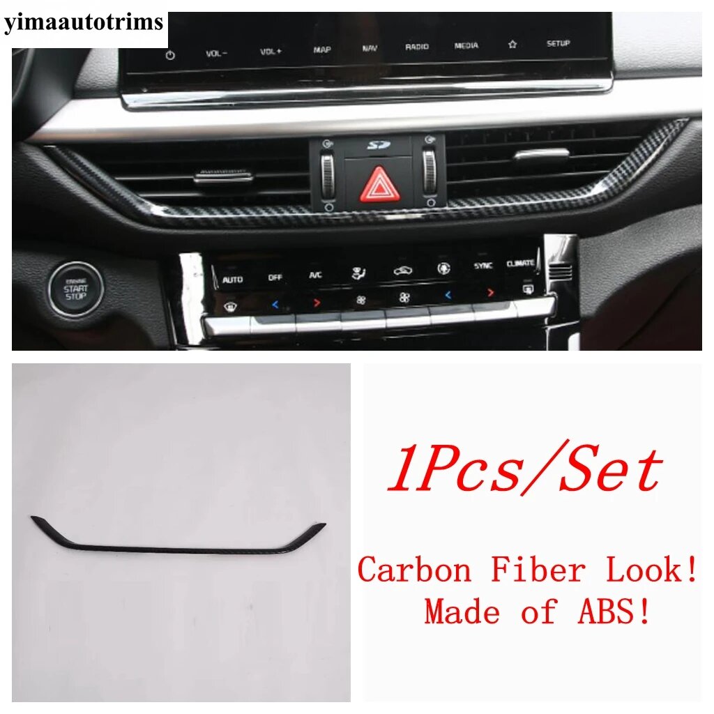 Для Kia Cerato Forte K3 2019-2023, Model D, карбон, ABS
