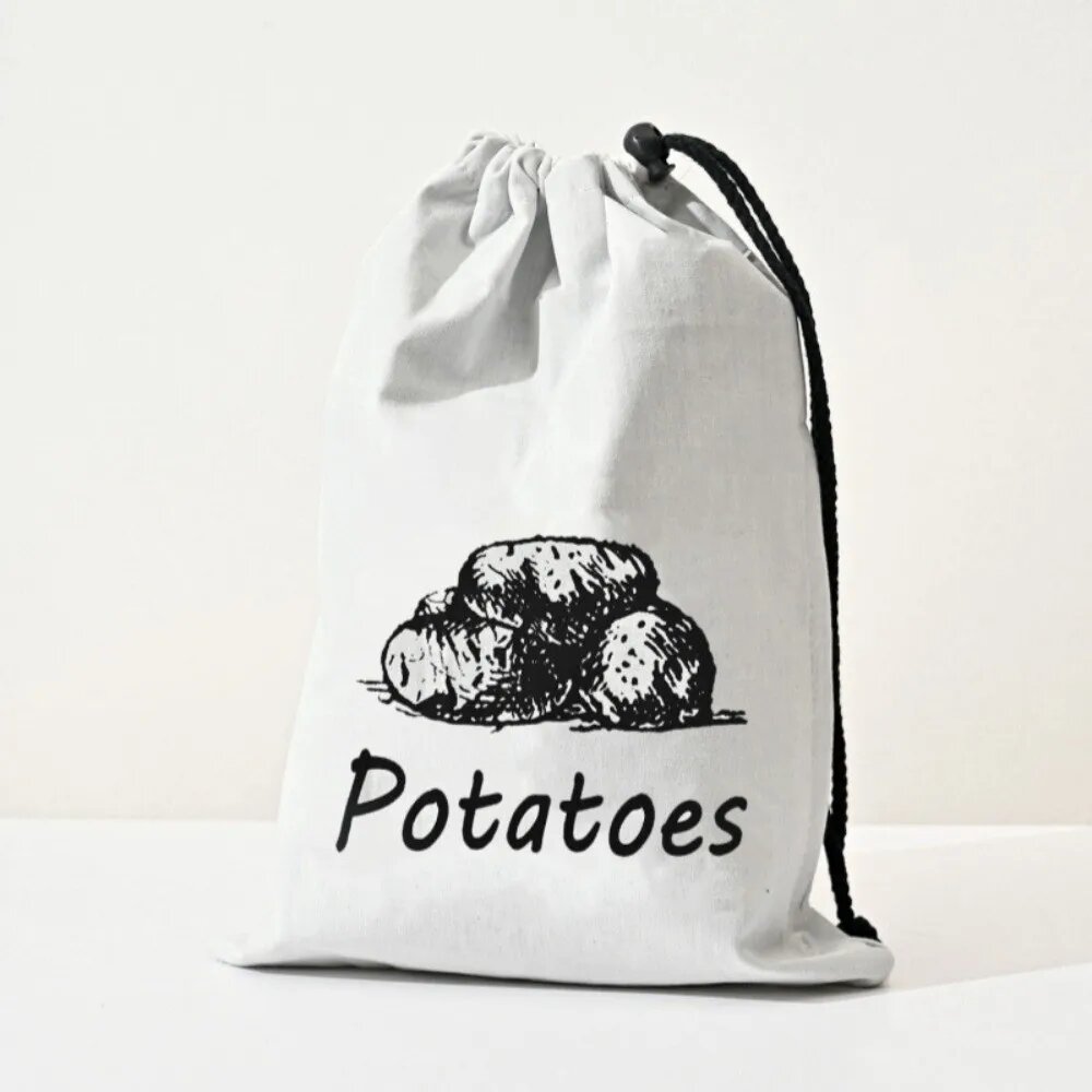 Холщовая сумка для хранения лука и картофеля Potatoes