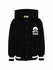 Куртка BARROW Graphic-print hooded jacket, размер 8 лет, черный/серый металик