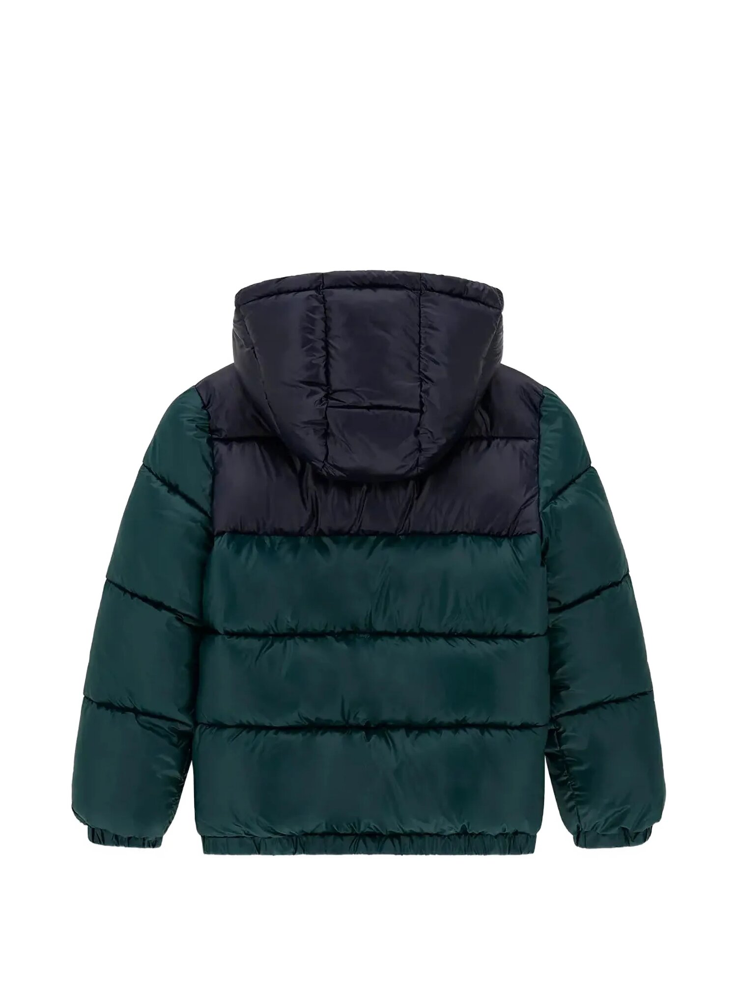 Куртка GUESS Two-tone padded jacket, размер 8 лет, 8947 зеленый — фото 1