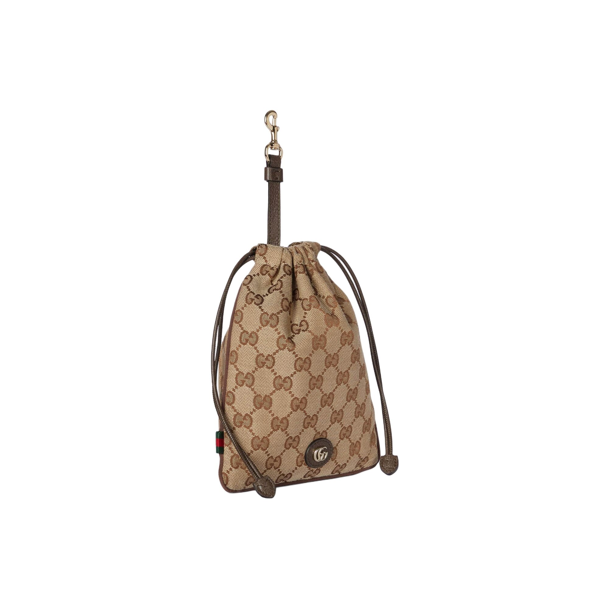 Бумажник GUCCI, коричневый — фото 1