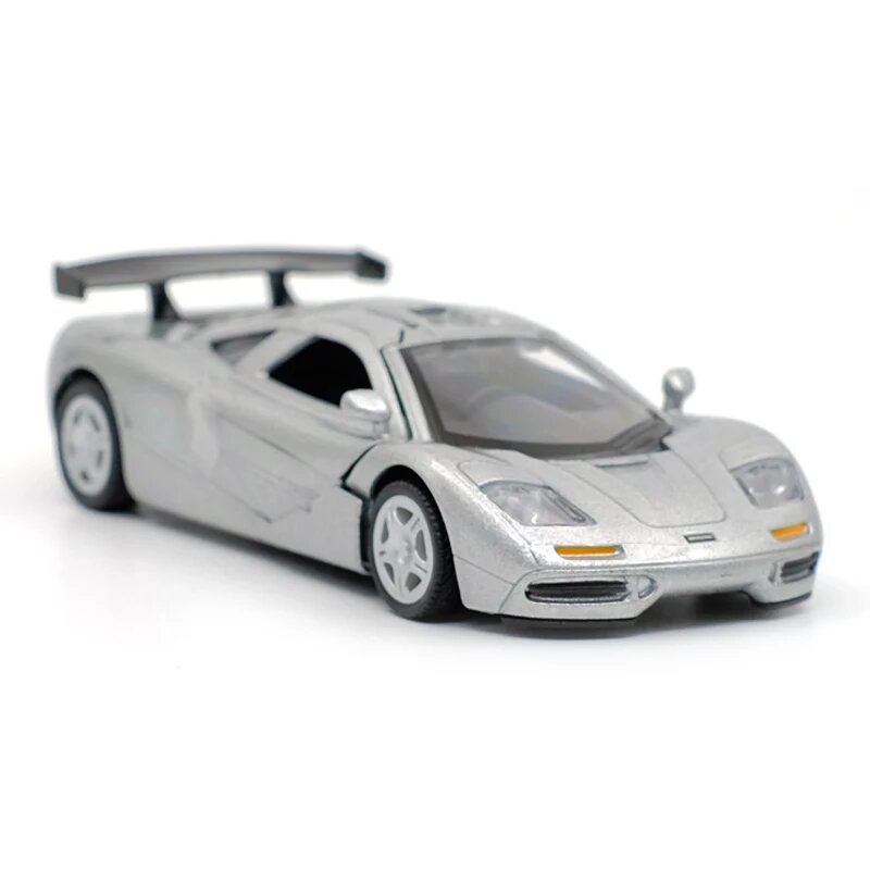 Kinsmart 1933 McLaren F1 Спортивный автомобиль 1/36 Silvery(No Box)