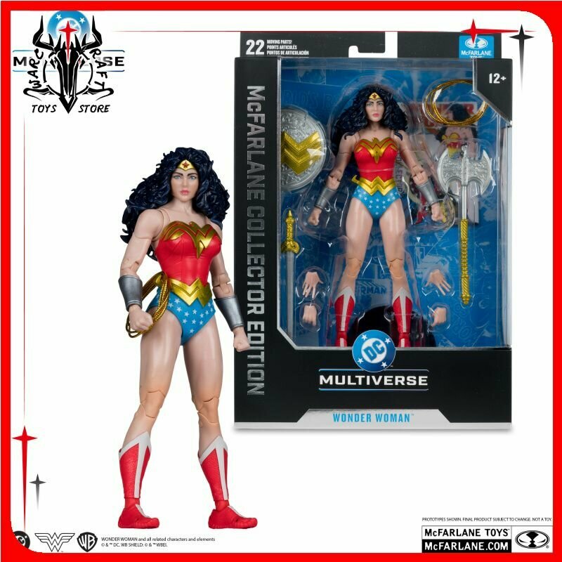 Фигурка Чудо-женщина 80-х DC Multiverse 7 дюймов McFarlane Toys