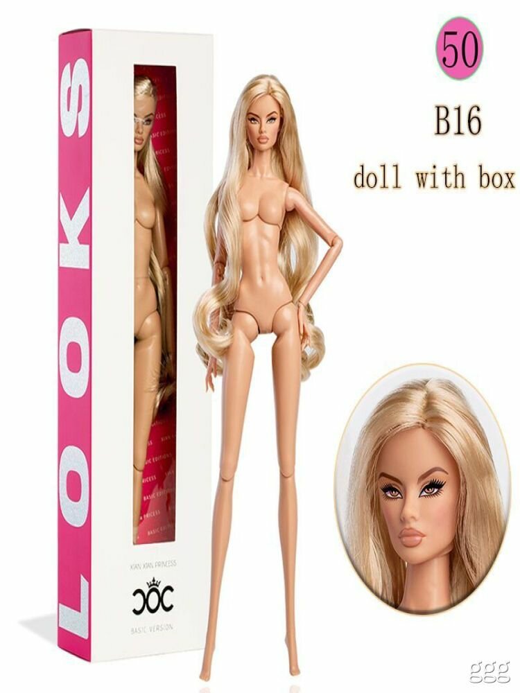 Мода 12 дюймов Супермодель 1/6 BJD Кукла