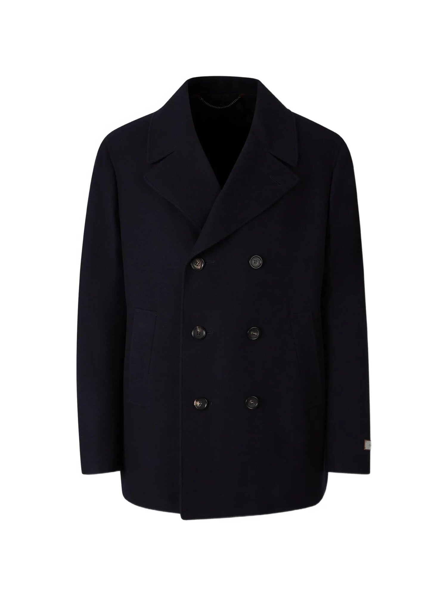 Пальто Double-breasted notch-lapel coat