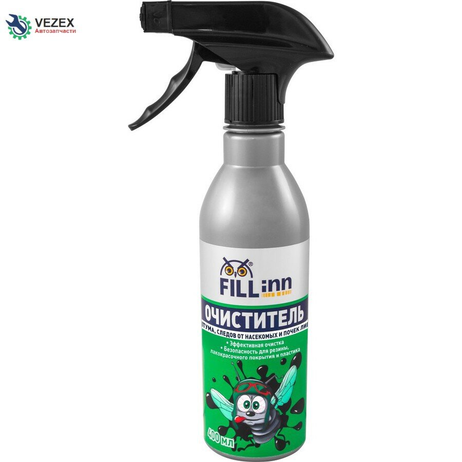 FILLINN FL053 FL053 Очиститель битума, следов от насекомых и почек липы, 400 мл (спрей)