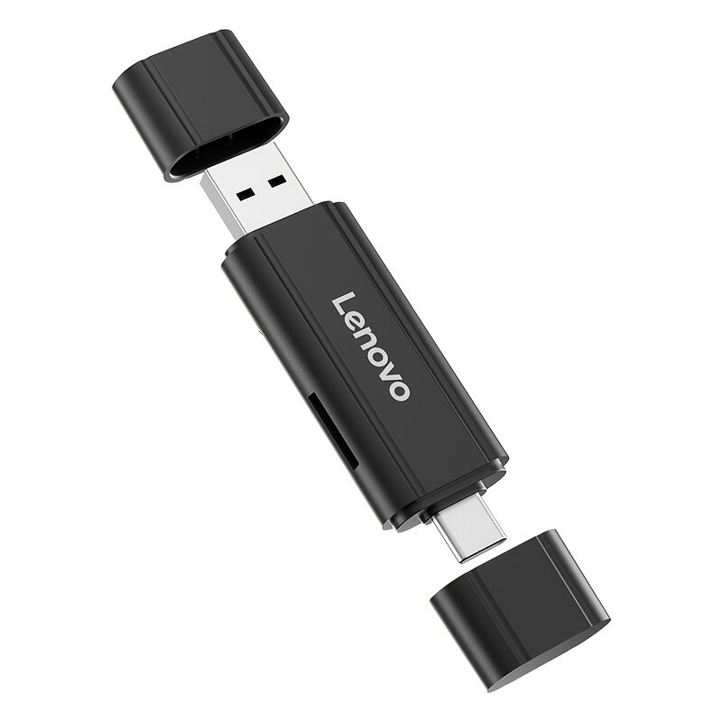 Картридер USB + Type-C 2-в-1, модель D100