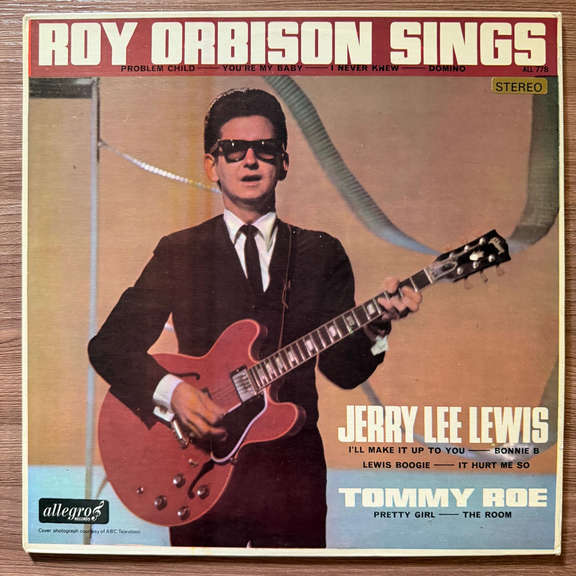 Виниловая пластинка Roy Orbison & Jerry Lee Lewis & Tommy Roe Roy Orbison Sings (Англия)