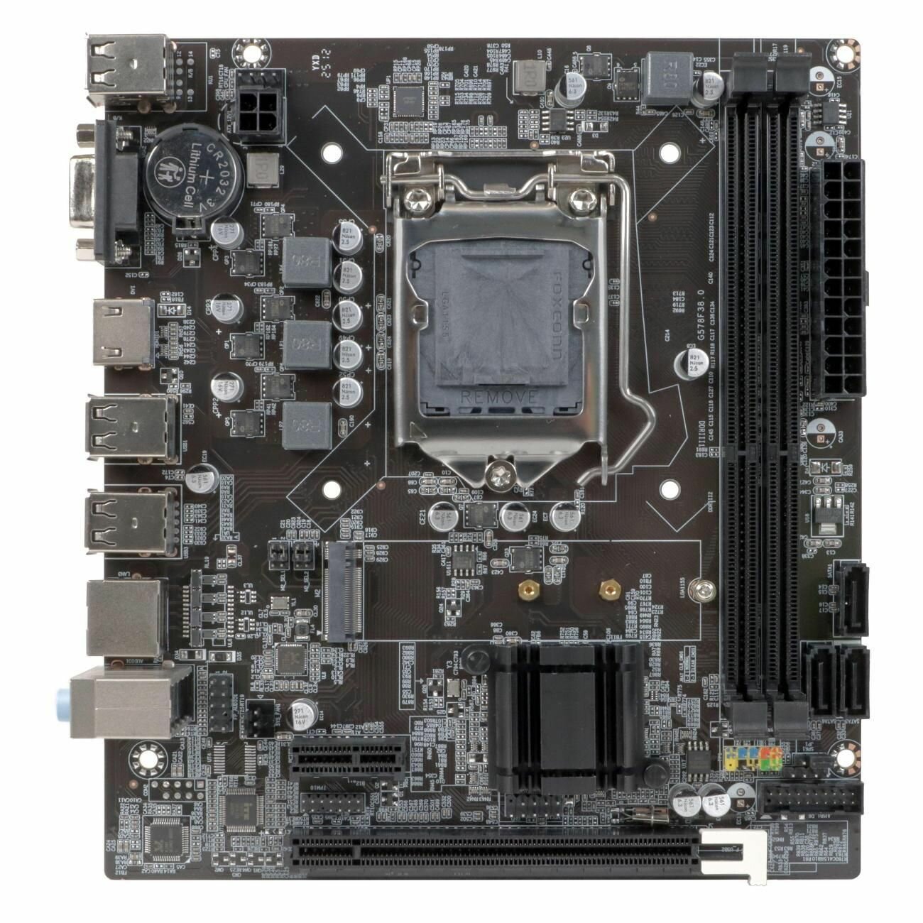 Материнская плата BaseTech H61M-K, Socket1155, mATX, Retail