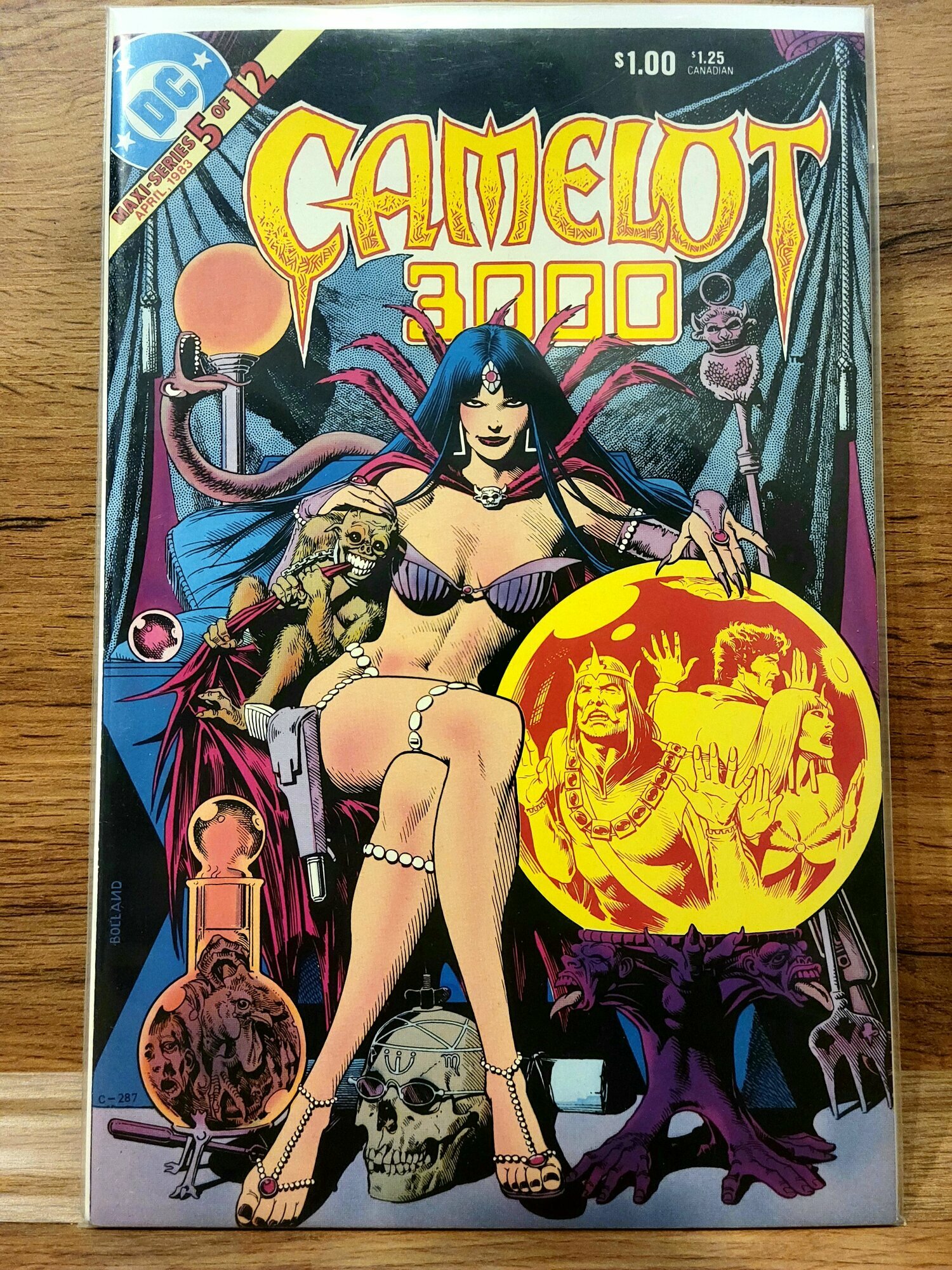 Ретро Комикс Camelot 3000 #5. 1983 Год.