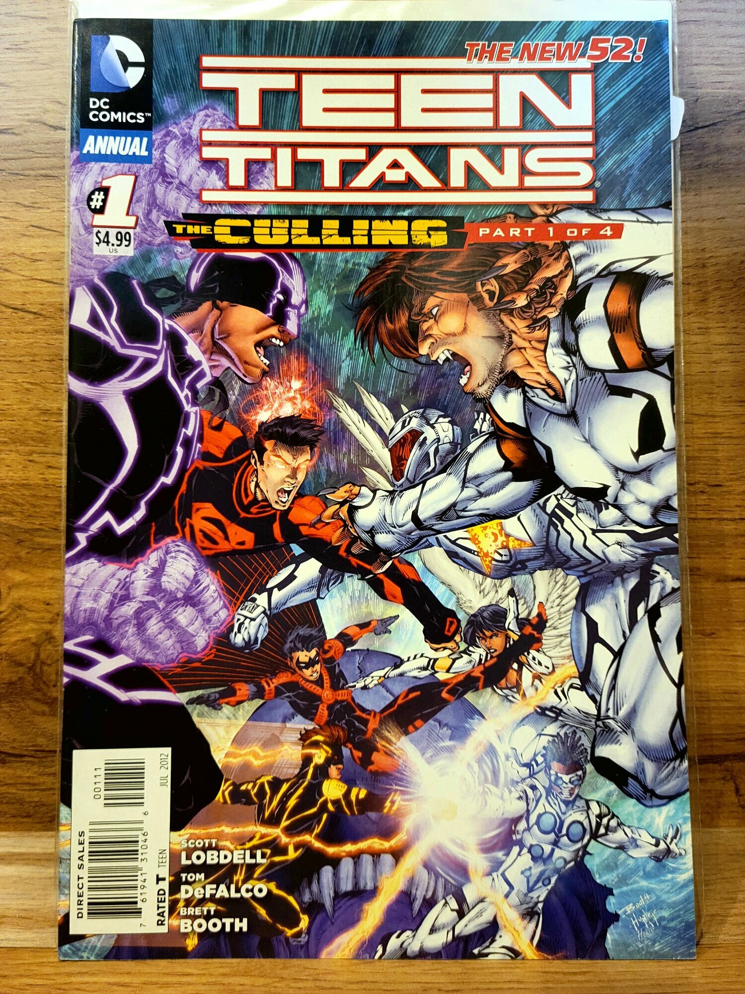 Teen Titans #1. Оригинальный Комикс